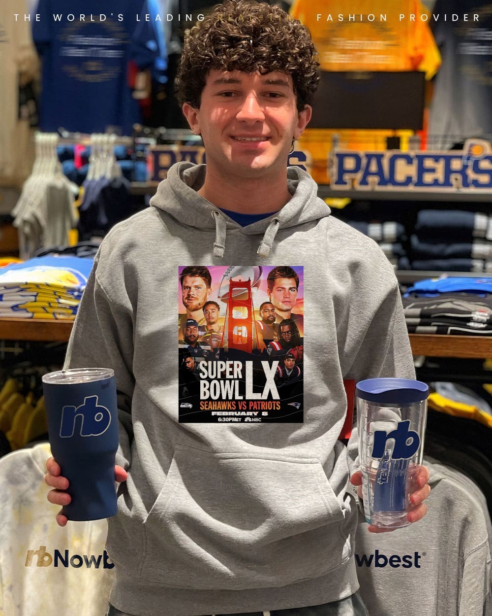 Seattle Seahawks vs New England Patriots Super Bowl LX poster shirt ...